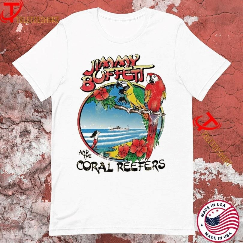 Jimmy-buffett-and-the-coral-reefers-homecoming-tour-1982-t-shirts - Walmart.com