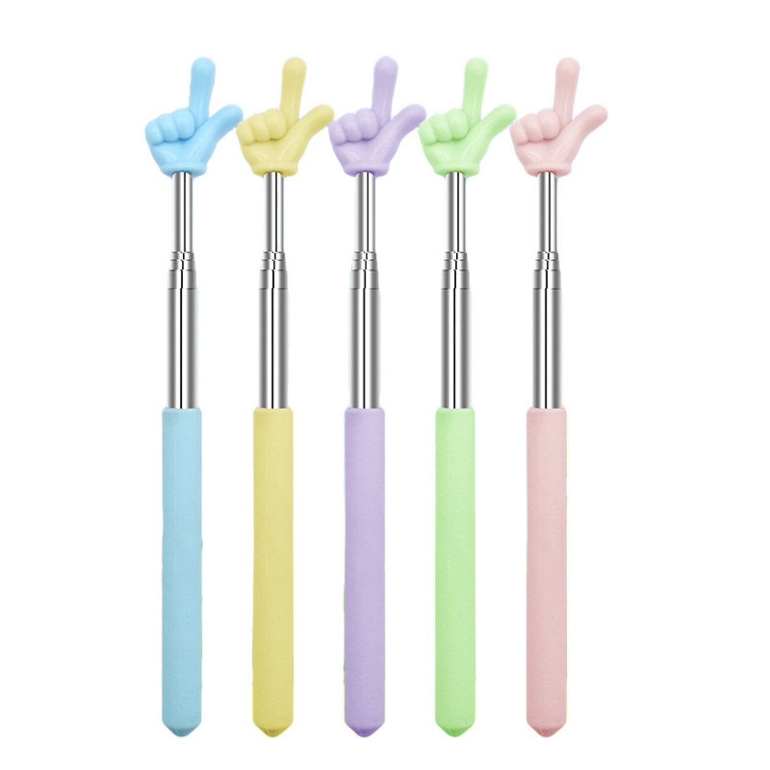 CNDRLEF 5-Pack Extendable Finger Pointer Sticks, 8.5-27.5" Telescopic ...