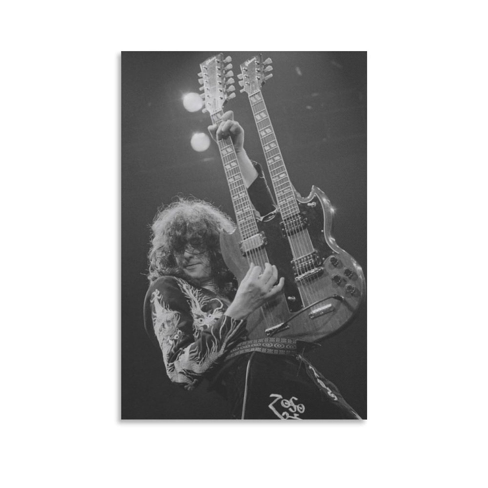 Jimmys Page Posters 0 Print Photo Art Painting Canvas Poster Home ...