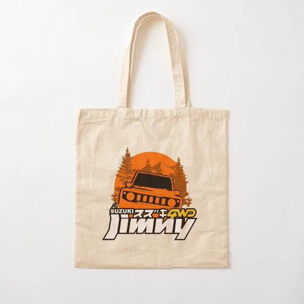 Jimny Adventure Cotton Tote Bag Canvas Tote Bag, Family Gift For Mother ...