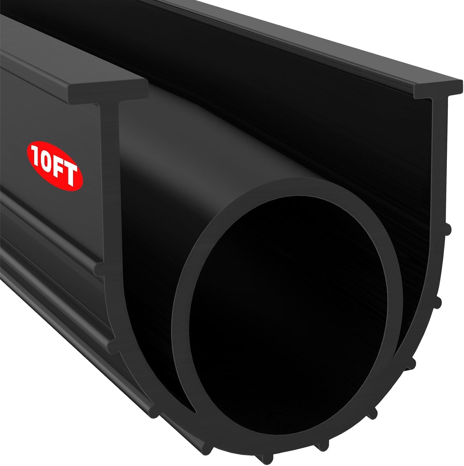 Jin&Bao Garage Door Bottom Weather Stripping Rubber Seal with T-Ends 5/16" - Protect Your Garage ...