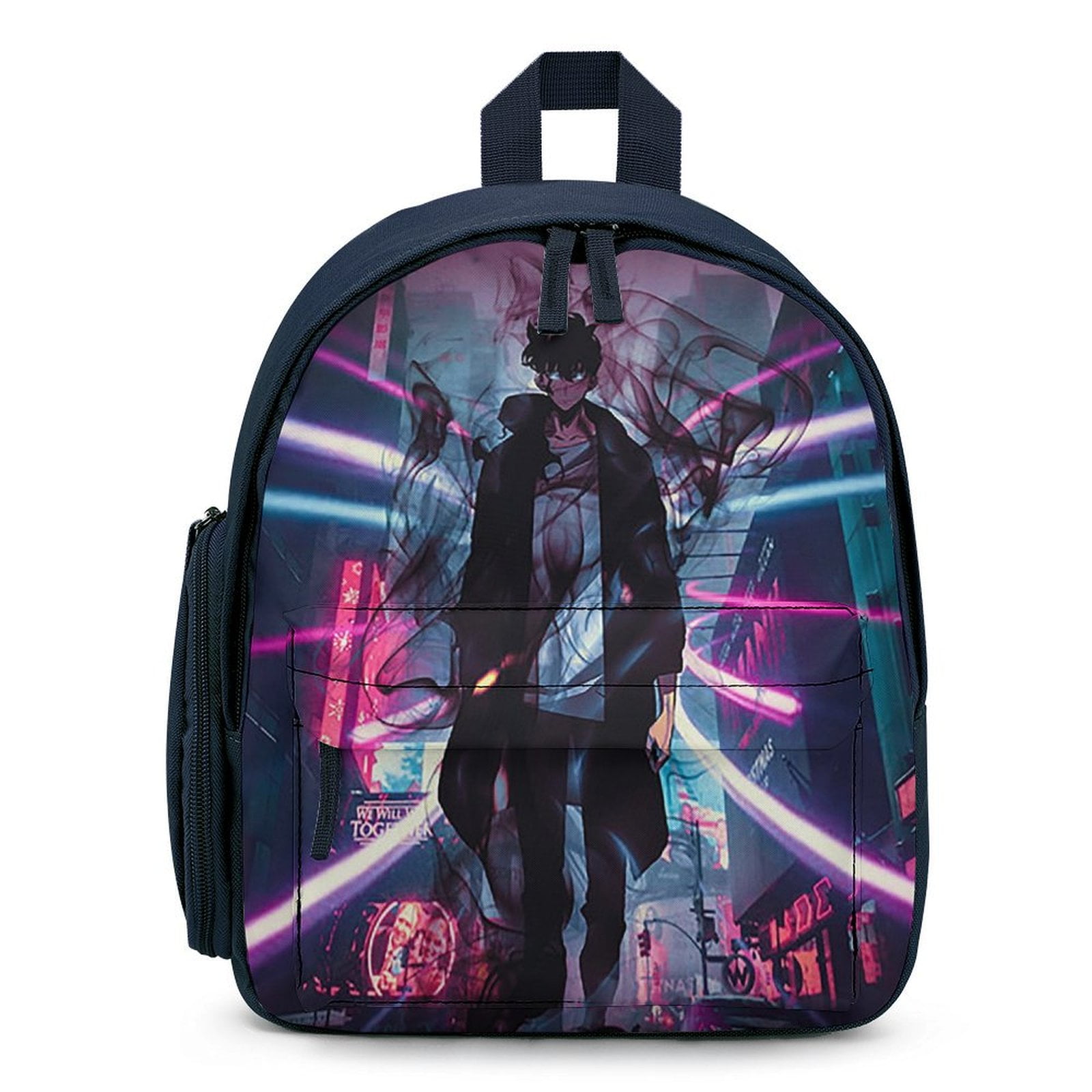 Jin Woo Solo Leveling Backpack Shoulder Bags Daypack Backpacks ...