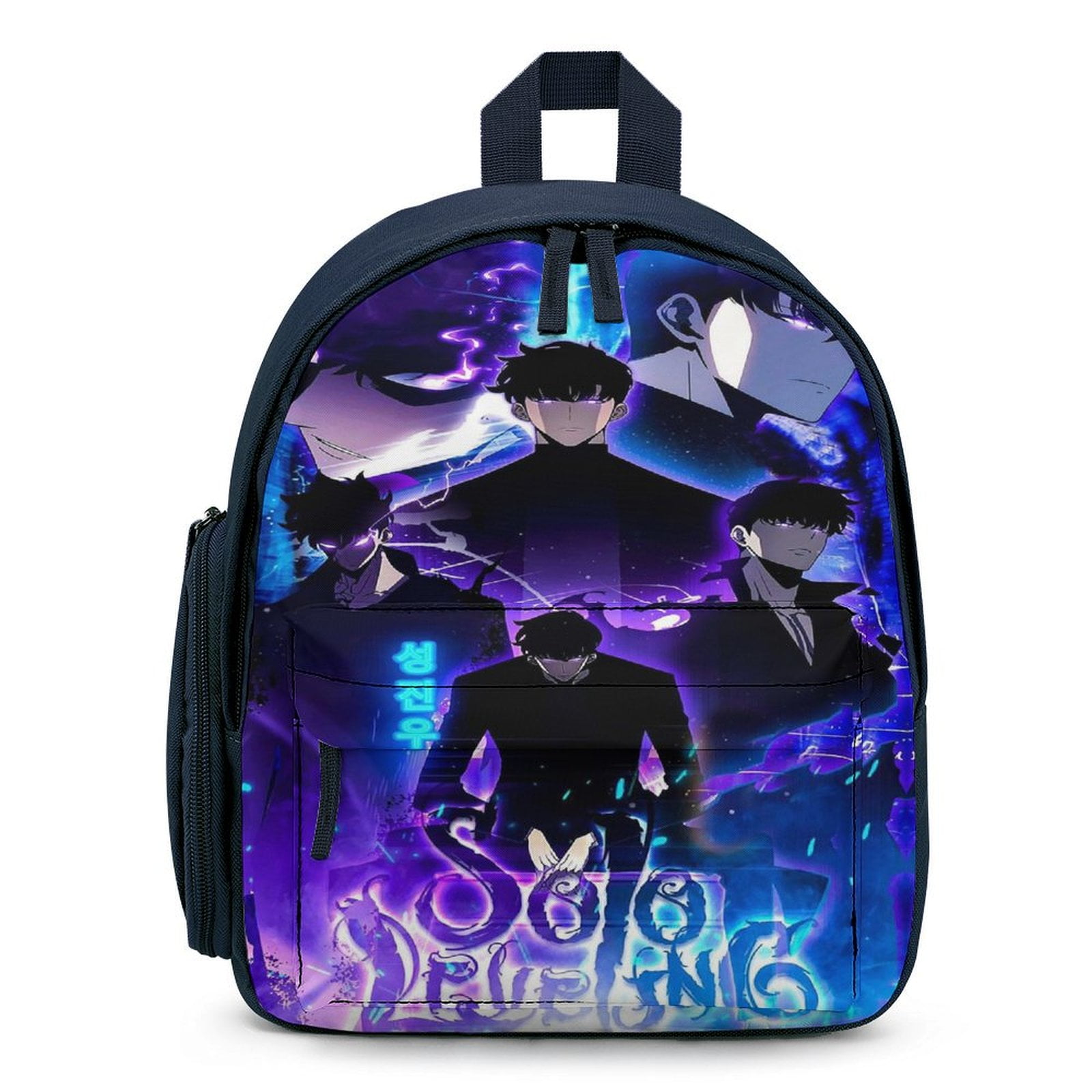 Jin Woo Solo Leveling Backpack Shoulder Bags Daypack Backpacks ...