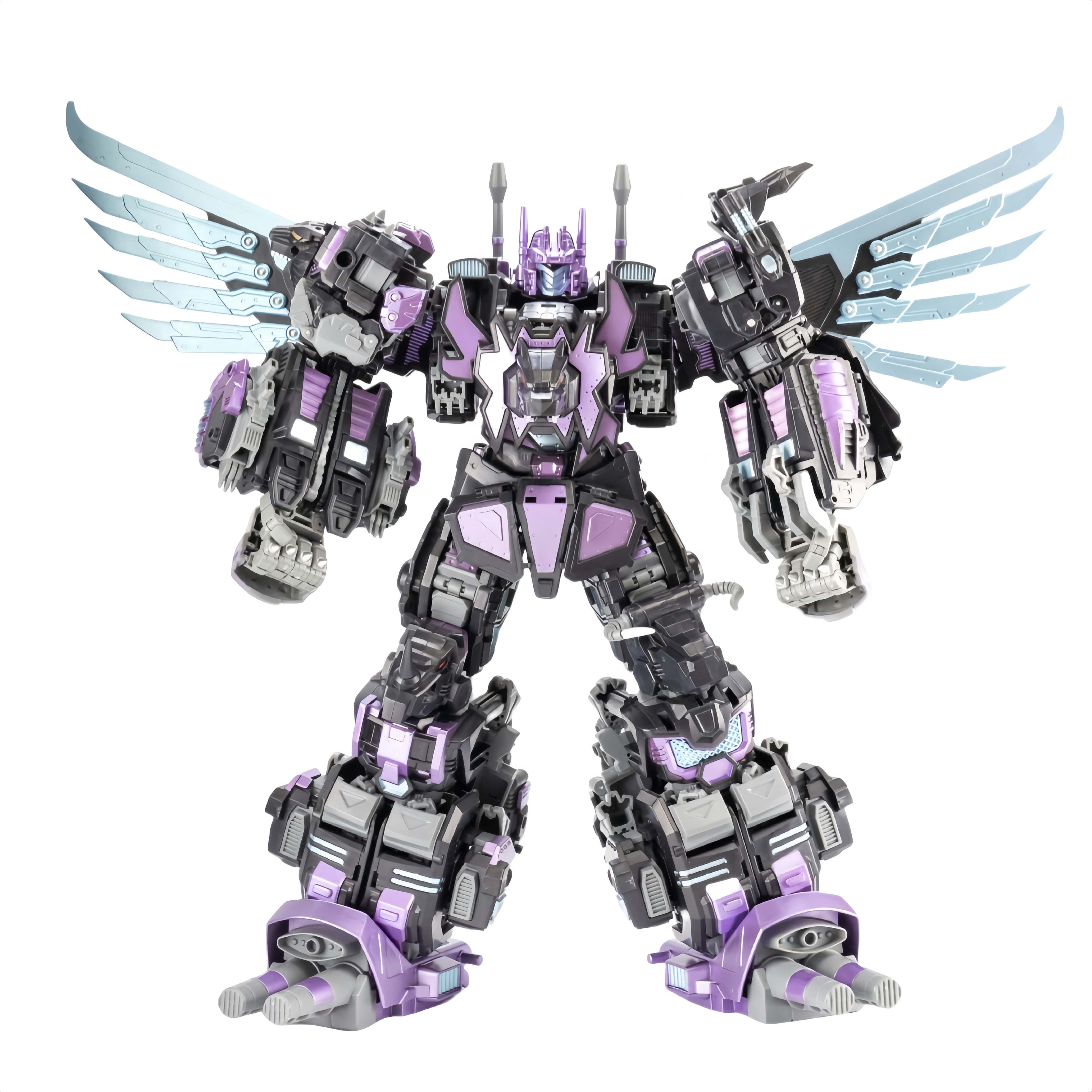 Jinbao Dull Black Predaking 5IN1 Deformation Robot Toy Giant ferocious ...
