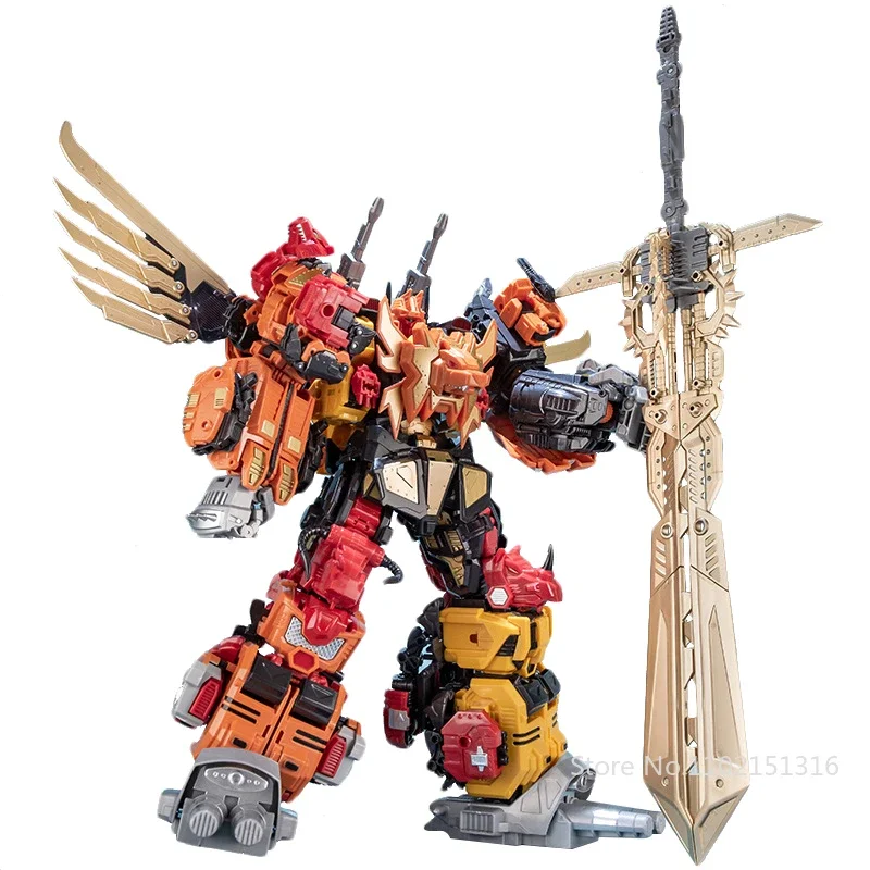Jinbao Oversized WB Bruticus Predaking Devastator Warbotron Onslaught ...