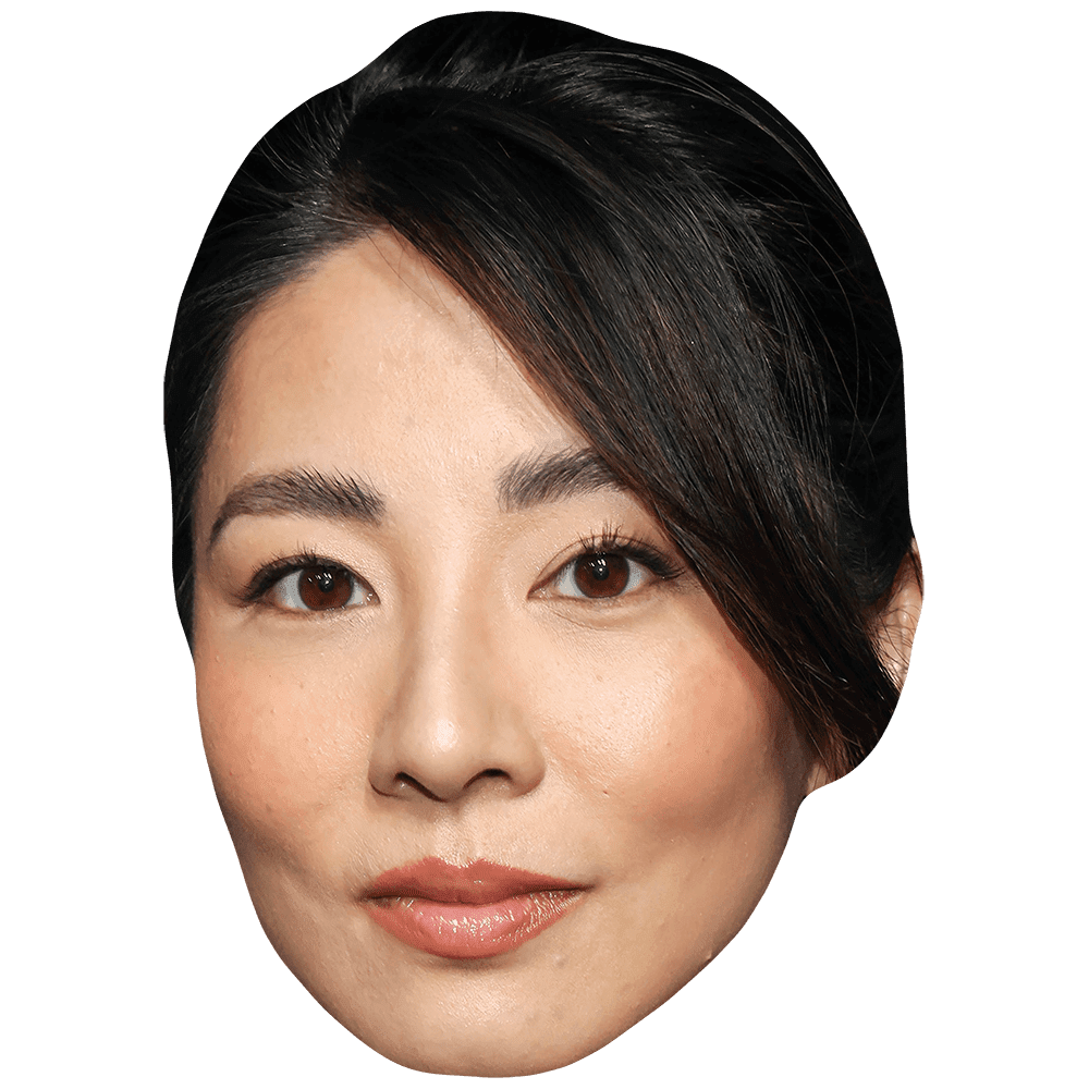 Jing Lusi (Pout) Celebrity Mask, Flat Card Face, Fancy Dress Mask ...