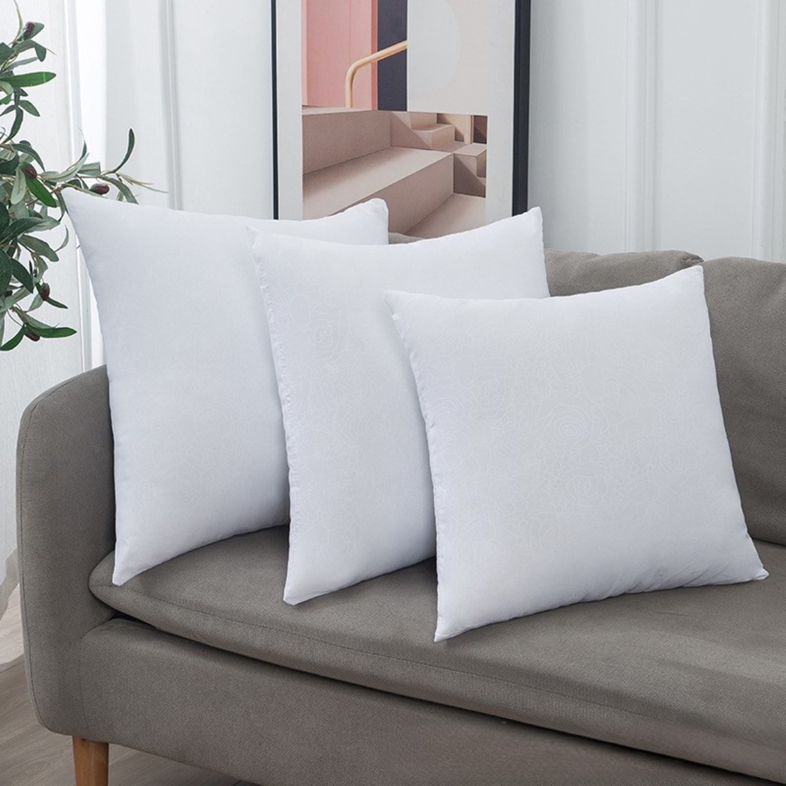 JingChun 1Pc Home Cushion Inner Filling Cotton-Padded Pillow Core for ...