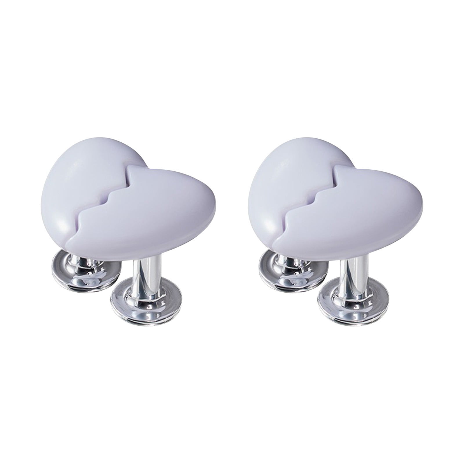JingChun 1Pc Toilet Buttons Broken Heart Shaped Toilet Cute Push Tank ...