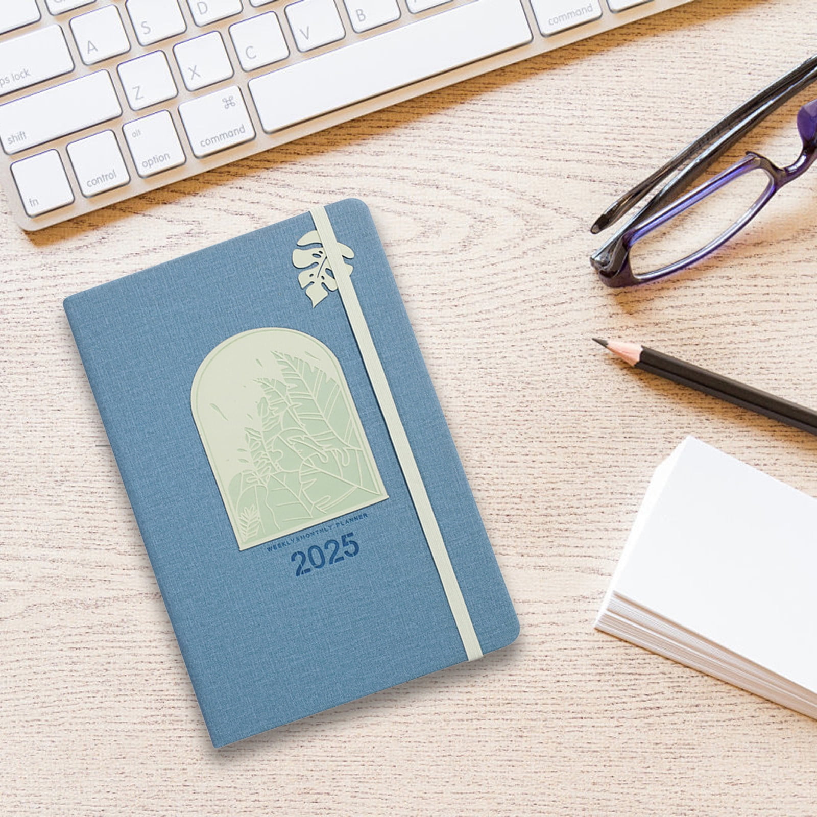JingChun 2025 Planner-Daily, Weekly & Monthly Hardcover Planner, Daily ...