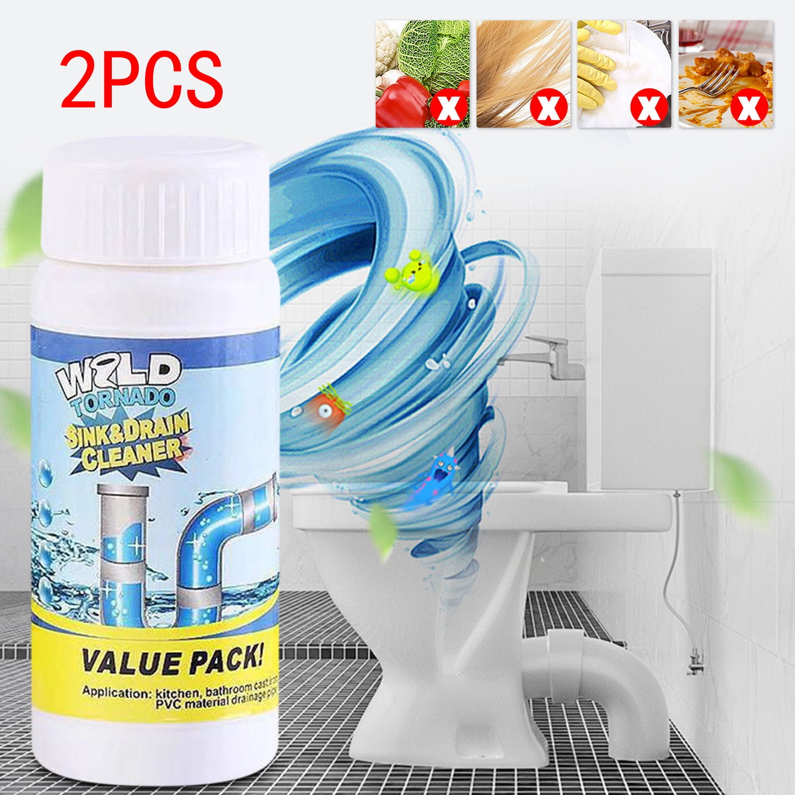 JingChun 2Pcs Splash Foam Toilet Cleaner,Splash Toilet Bowl Cleaner ...