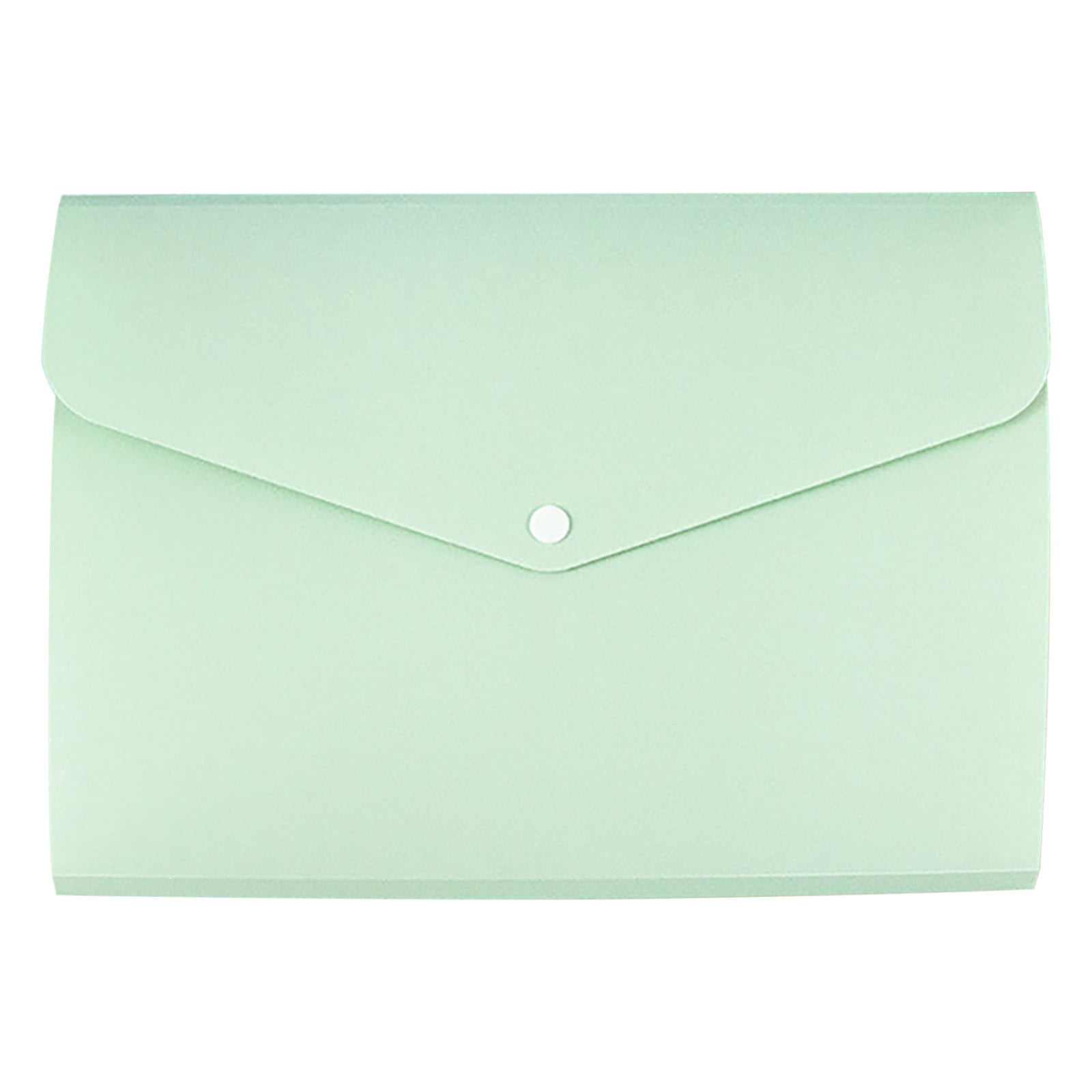 JingChun A4 Zipper Pouch, Plastic Folders with Snap Closure, Envelope ...