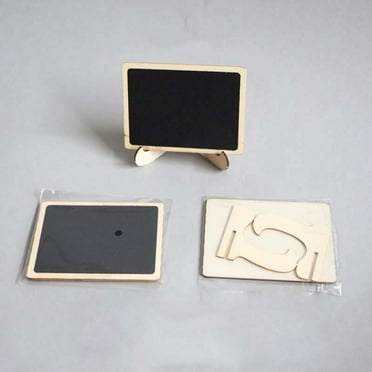 6-Pack Mini Chalkboard Signs with Easel Stand for Table Decorations ...