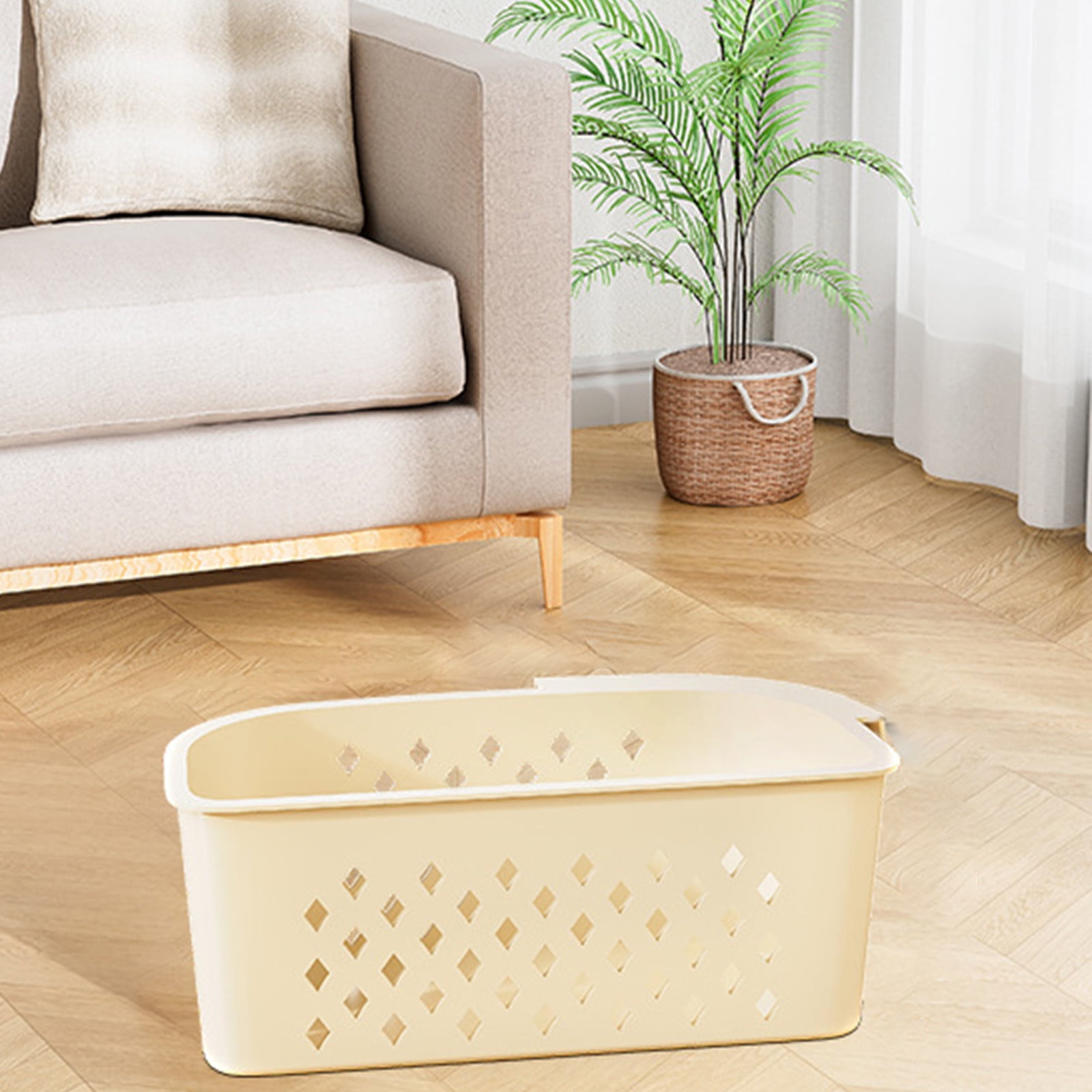 JingChun Clevermade Collapsible Laundry Basket, Foldable Plastic ...