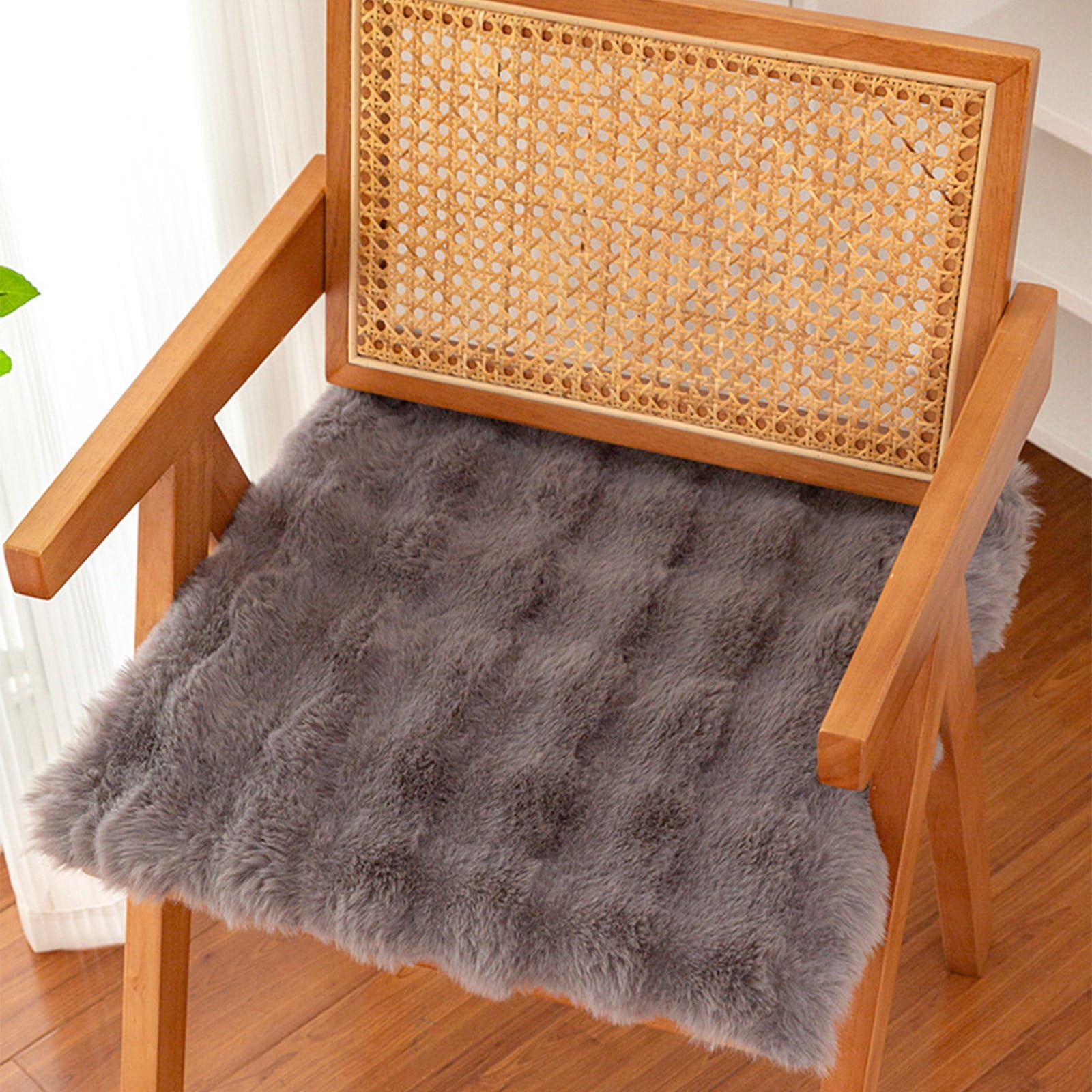 JingChun Dorm Chair Cushion, Desk Chair Cushion Cute, Soft Plush Chair ...
