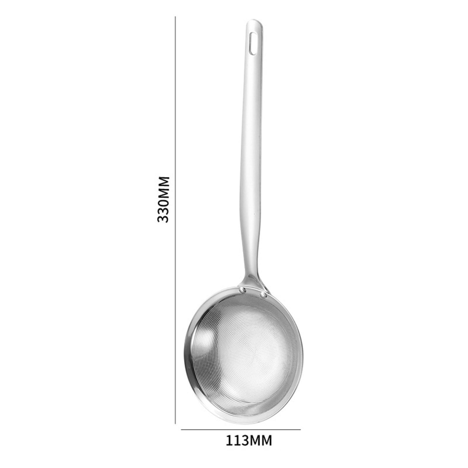JingChun Fine Mesh Skimmer Spoon, Professional Stainless Steel Hot Pot ...