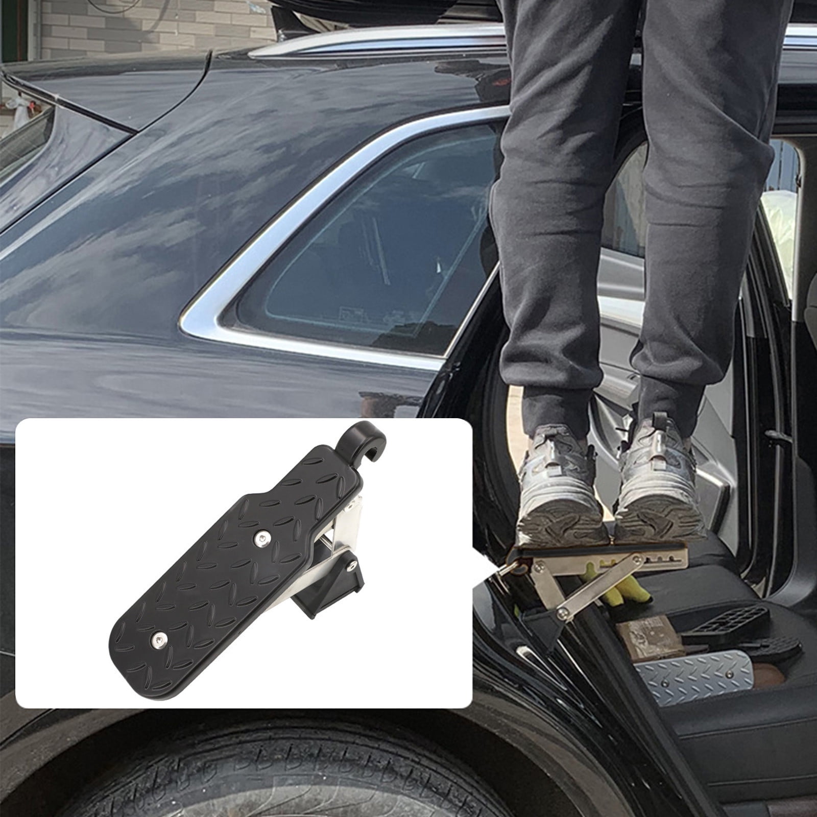 JingChun Foldable Car Door Step, Universal Fit Car Door Step, Roof Rack ...