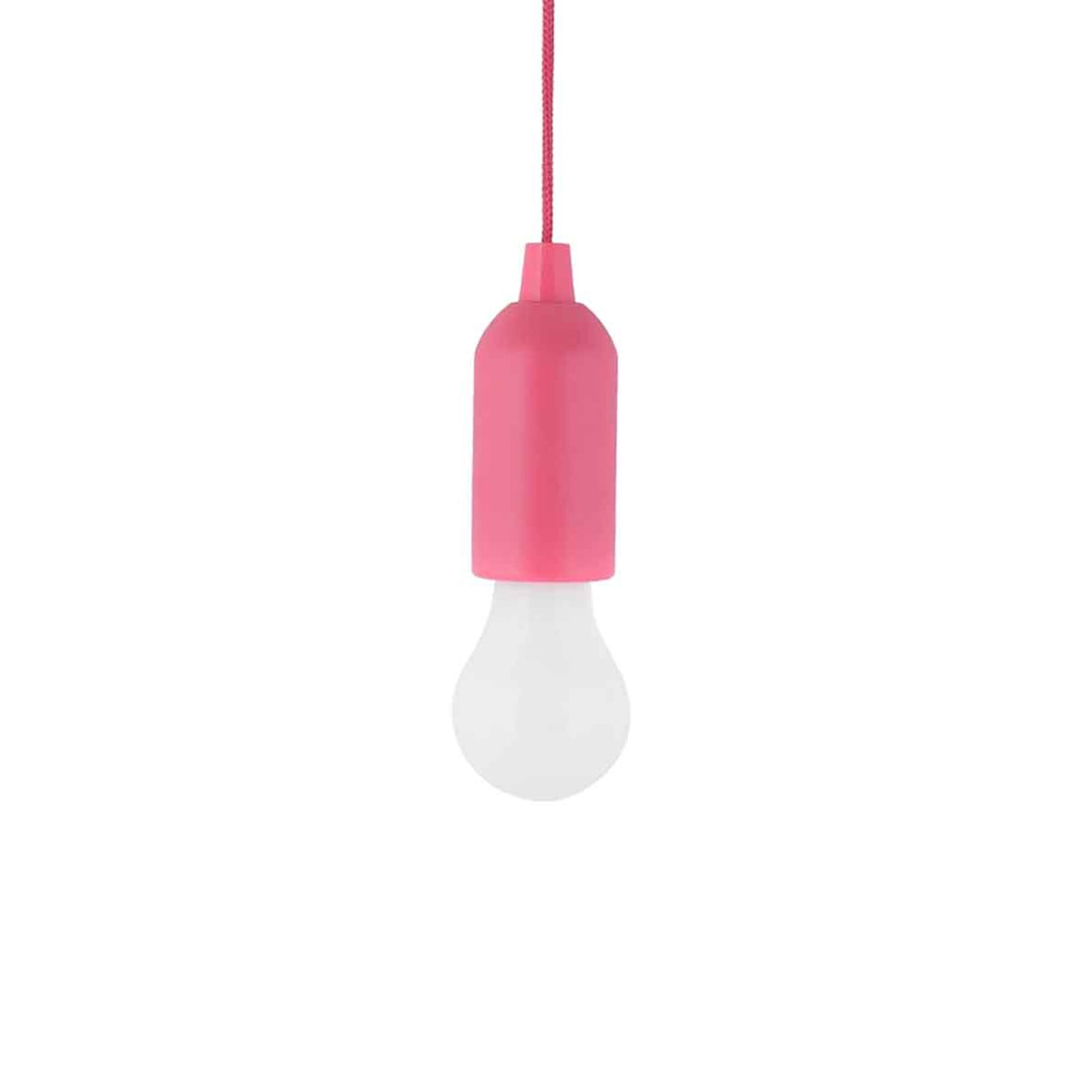 JingChun Pull Rope Light Bulb,LED Hanging Light, Color Battery Powered ...