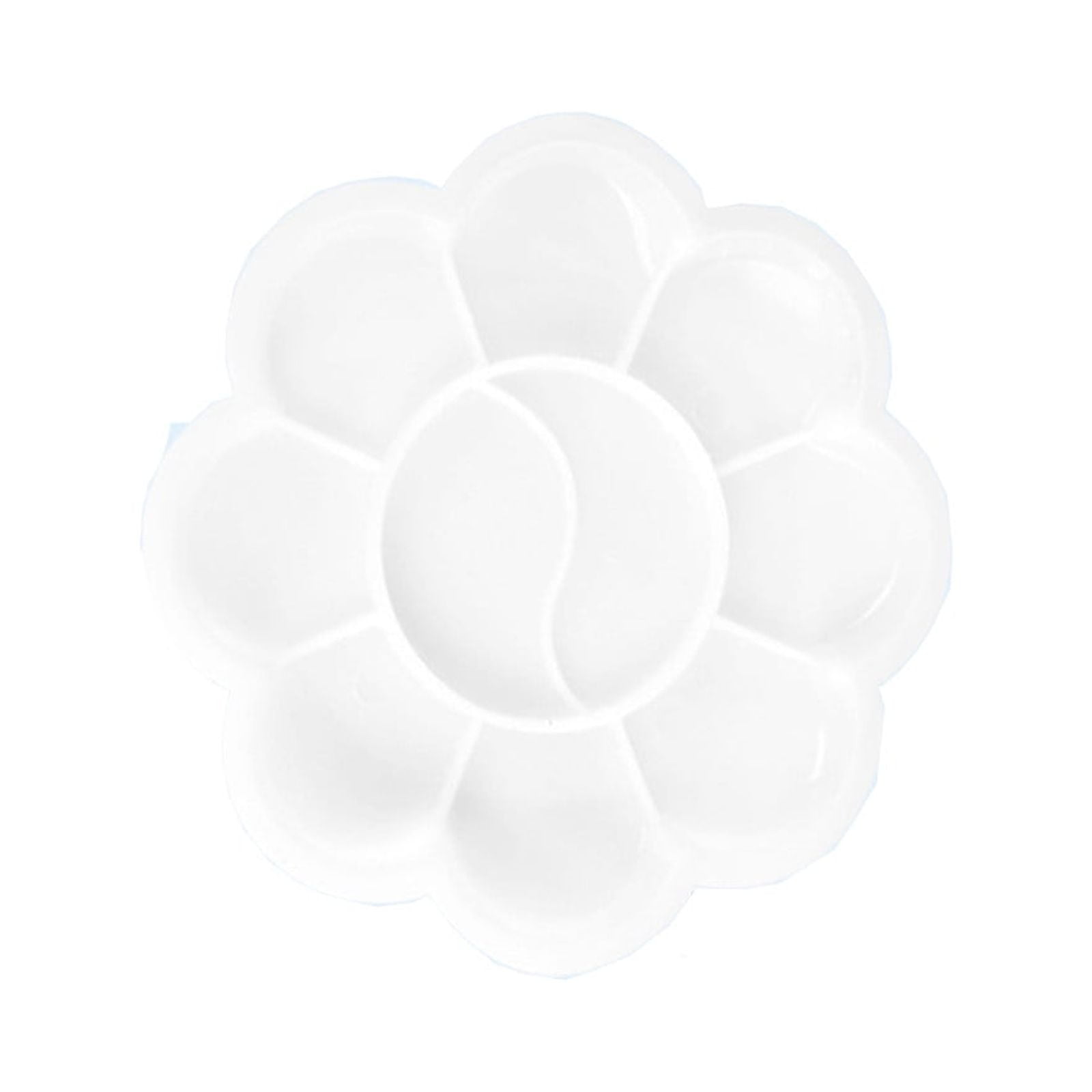 JingChun Round Paint Tray Palettes, Plastic Paint Palettes Pallets for ...