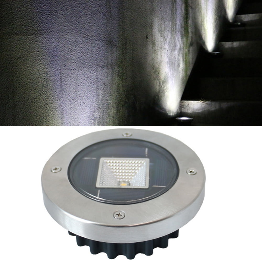 JingChun Solar Deck Lights Driveway Dock LED Light Solar Powered ...