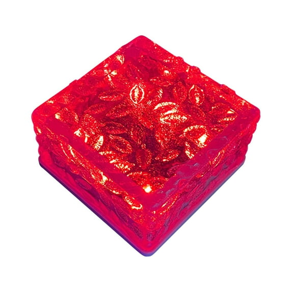 JingChun Solar Outdoor Lights Garden Decor for Outside Solar Brick ...