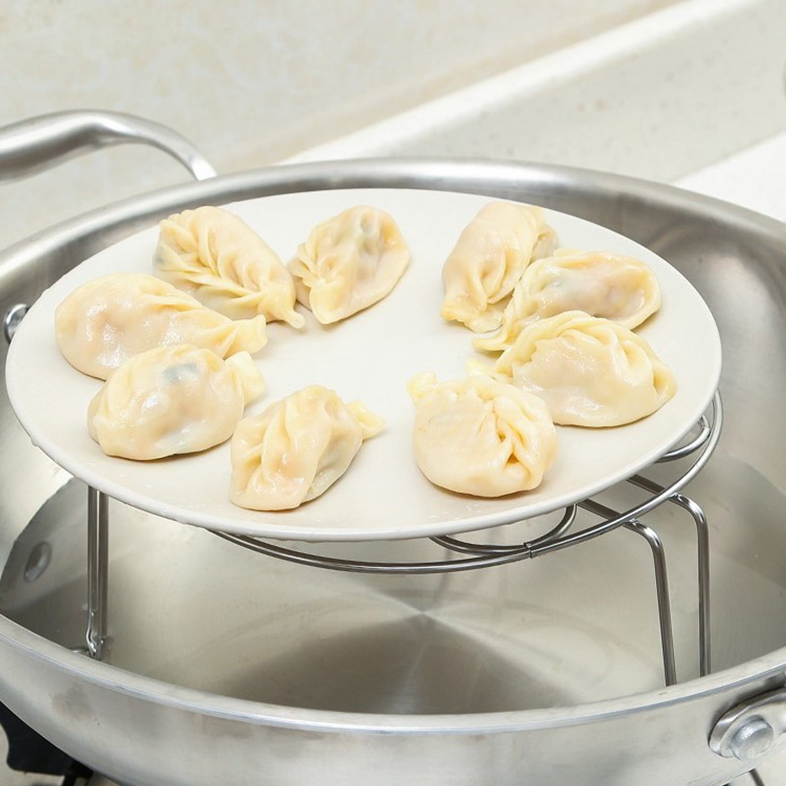 JingChun Stainless Steel Steam Rack for Instant Pot Cooking Trivet Rack ...