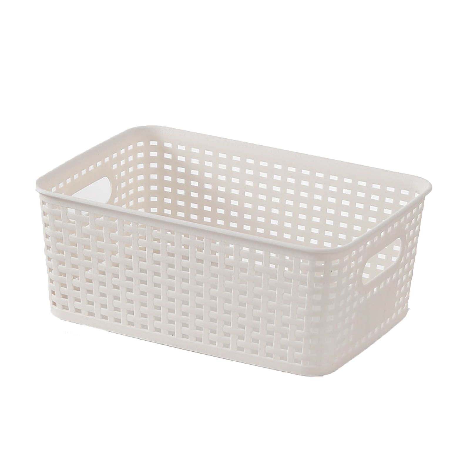 JingChun Woven Storage Organizer Basket, Plastic Weave Baskets ...