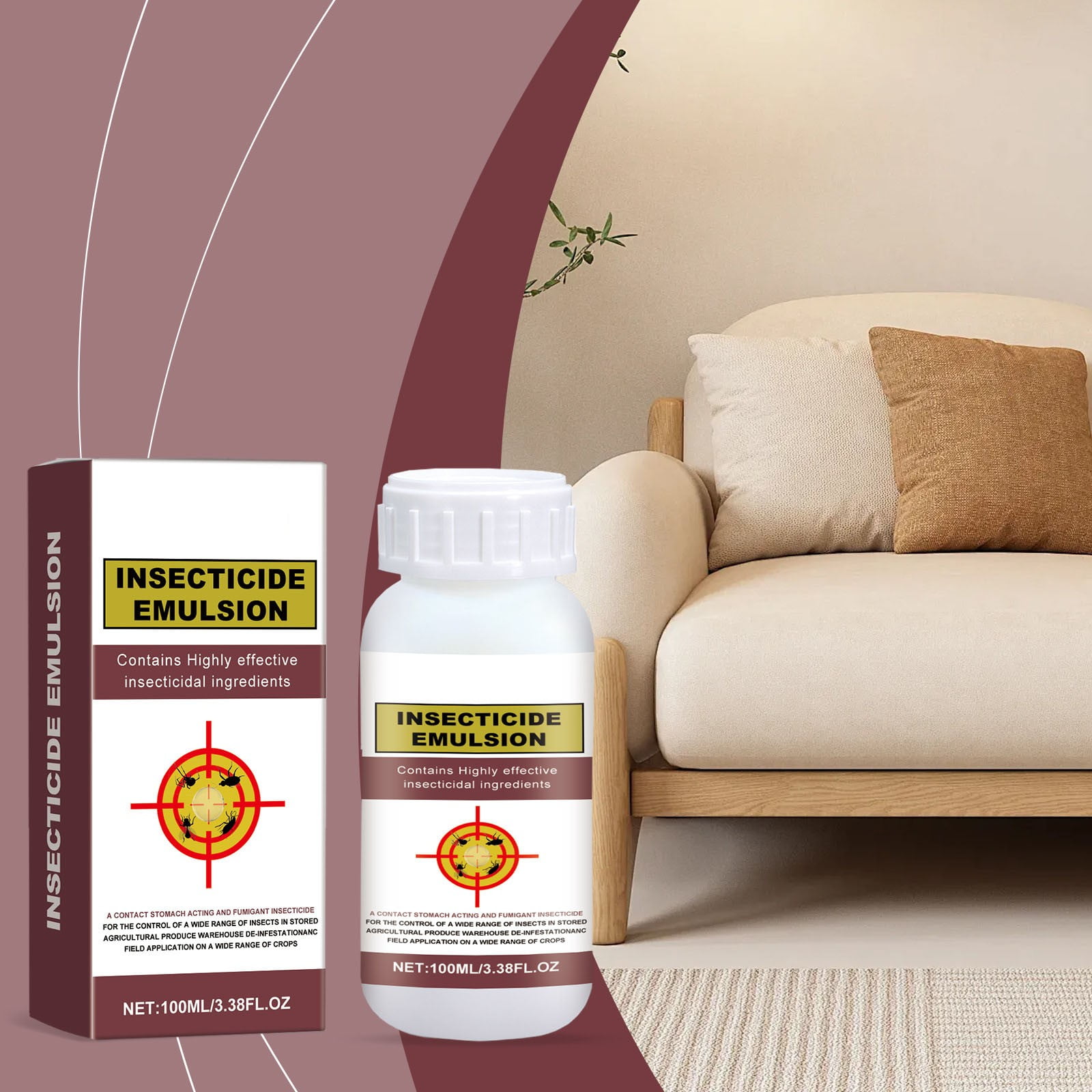 Jingjianm Insect Water Emulsion, Effective Insect For Household Indoor ...
