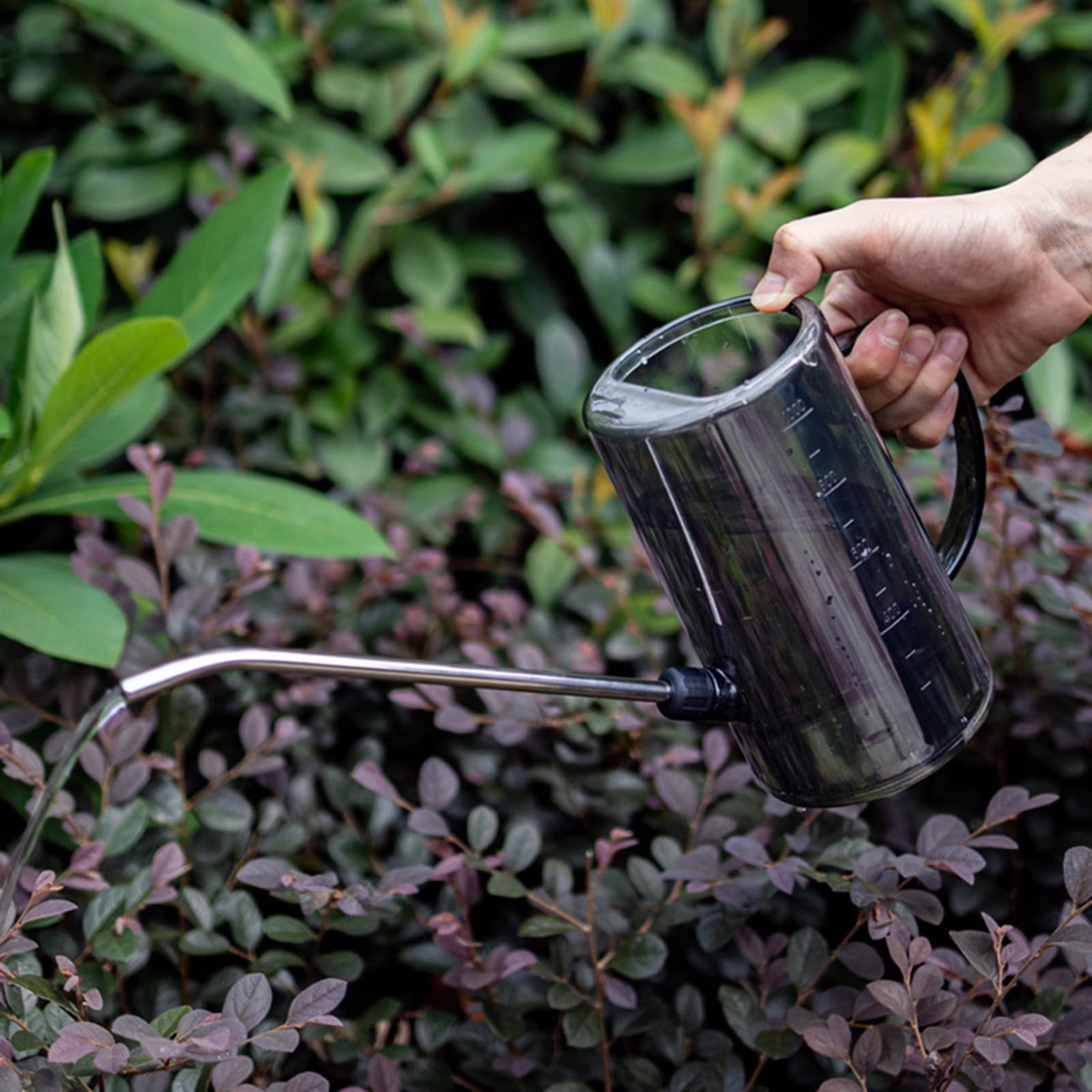 Jingjianm Stylish Long Spout Watering Can for Indoor Plants, 1L ...
