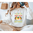 Jingle Bell Taco Shells Funny Christmas Mexican Food Holiday Sweatshirt ...