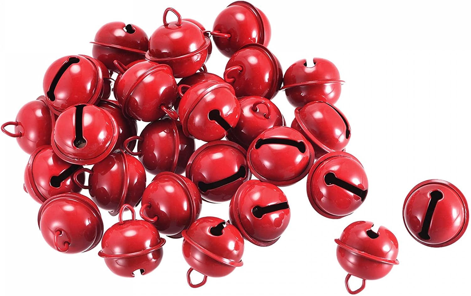 Jingle Bells, 22mm 30pcs Craft Bells for DIY Holiday Decoration ...