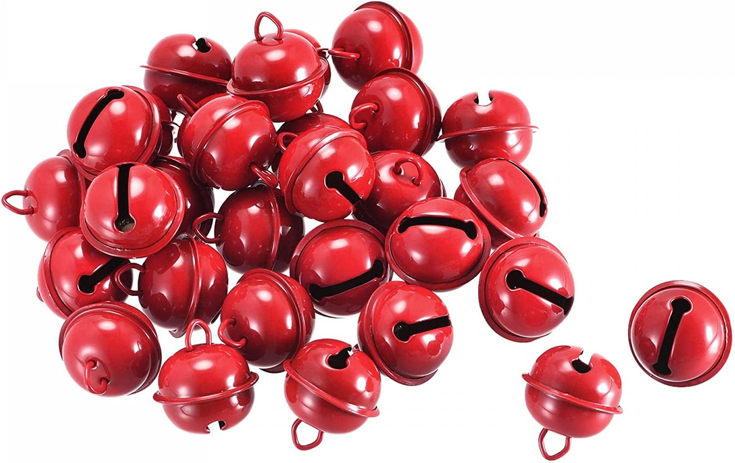 Jingle Bells, 22mm 48pcs Craft Bells for DIY Holiday Decoration ...