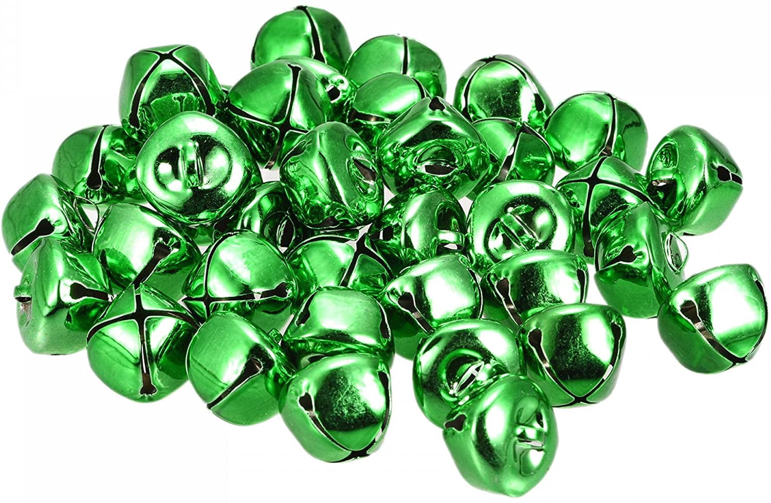 Jingle Bells, 3/4" 80pcs Carbon Steel Craft Bells for DIY Christmas ...