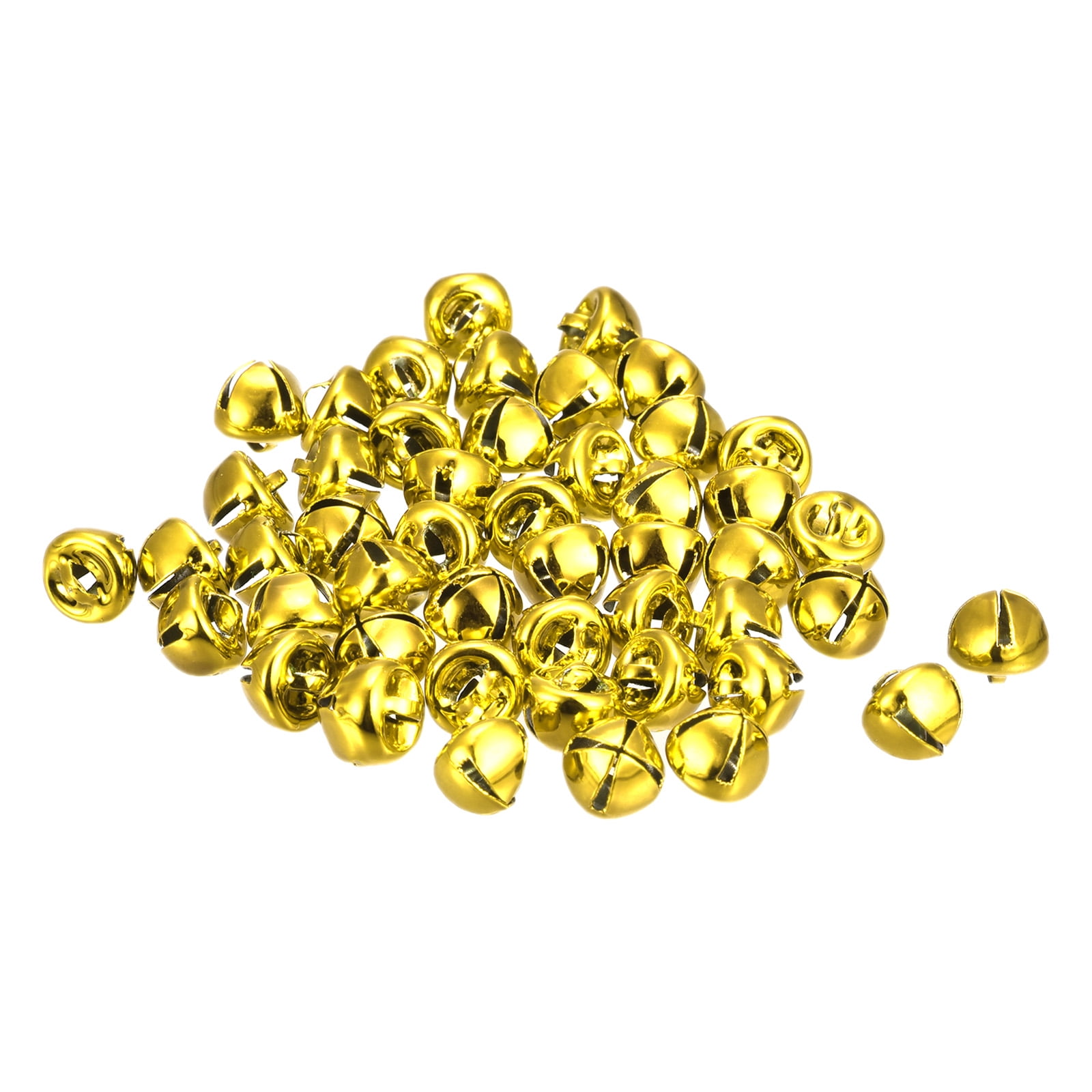 Jingle Bells, 3/8"(10mm) 120 Pack Small Bells for Crafts DIY Christmas ...