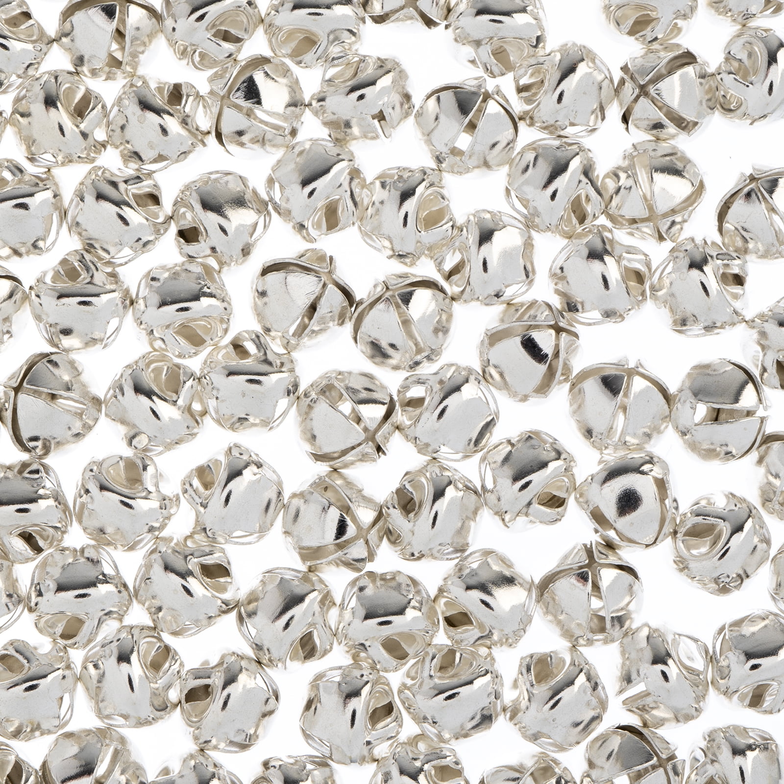 Jingle Bells 8mm Round Nickel – 100-Pack - Walmart.com