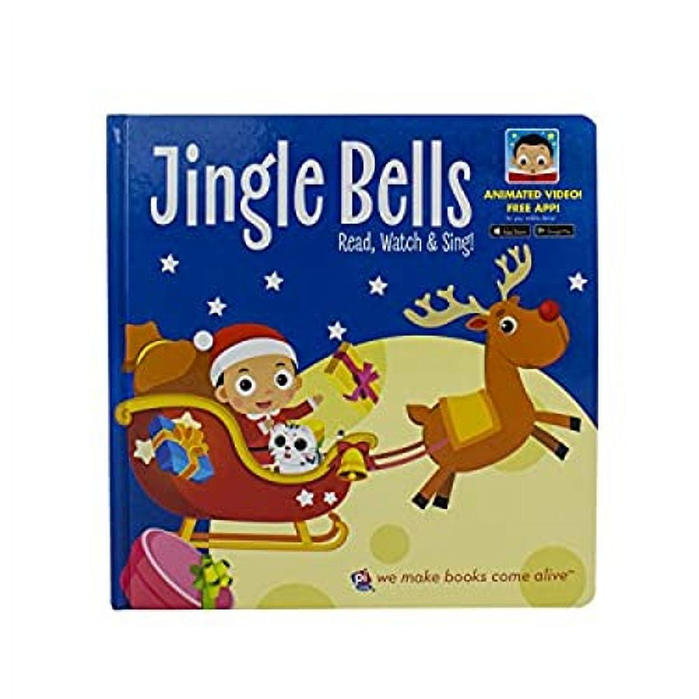 Pre-Owned Jingle Bells Christmas Video Board Book - Read, Watch, & Sing ...