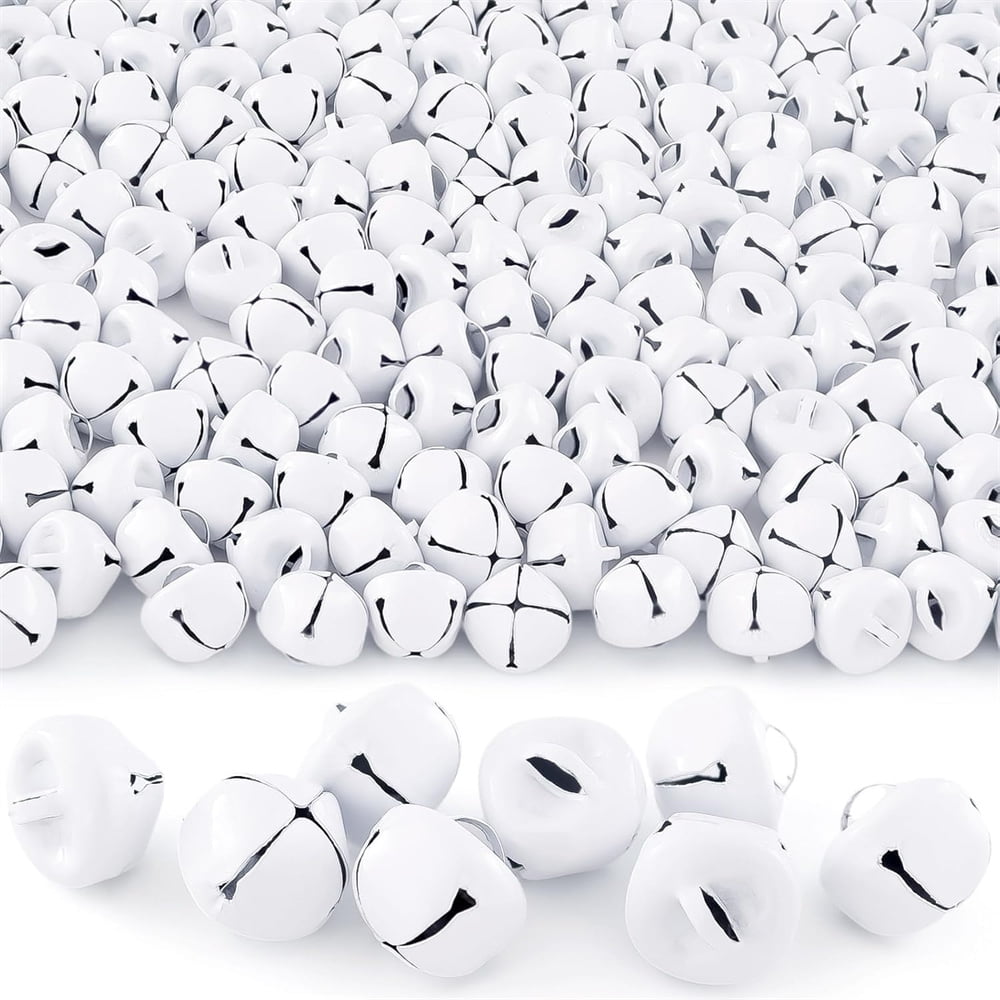 Jingle Bells for Crafts, NOGIS 120 Pcs Small Jingle Bells Bulk, 0.6 ...