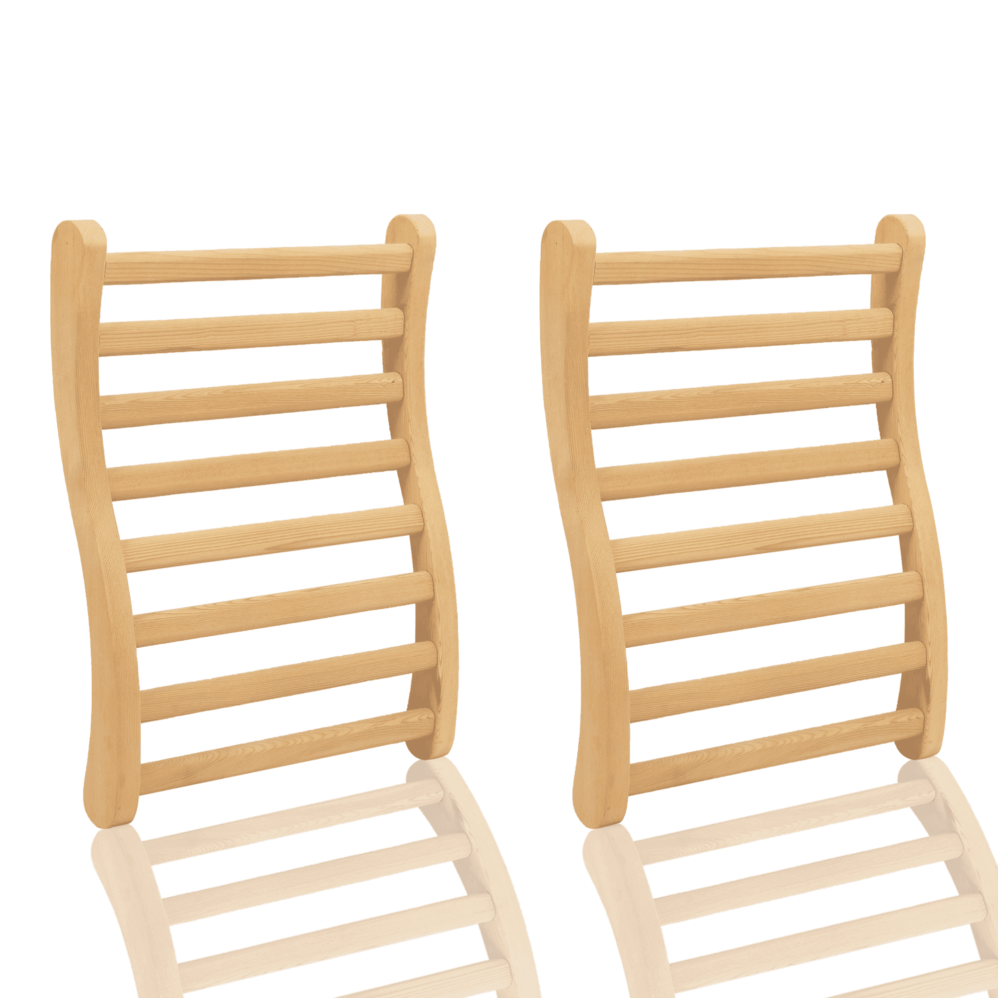 Jingliving Canadian Hemlock Sauna Backrest 2-pack - Walmart.com