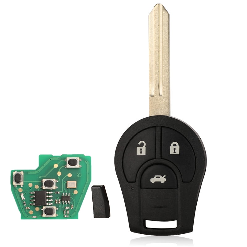 Jingyuqin 3/4 Button 315MHZ Remote Car Key For Nissan Keyless Entry 46 ...