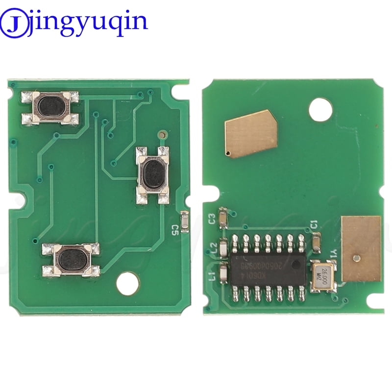 Jingyuqin 3 Buttons Remote Key Fob 315Mhz 433MHz 4D60 ID63 Chip For ...