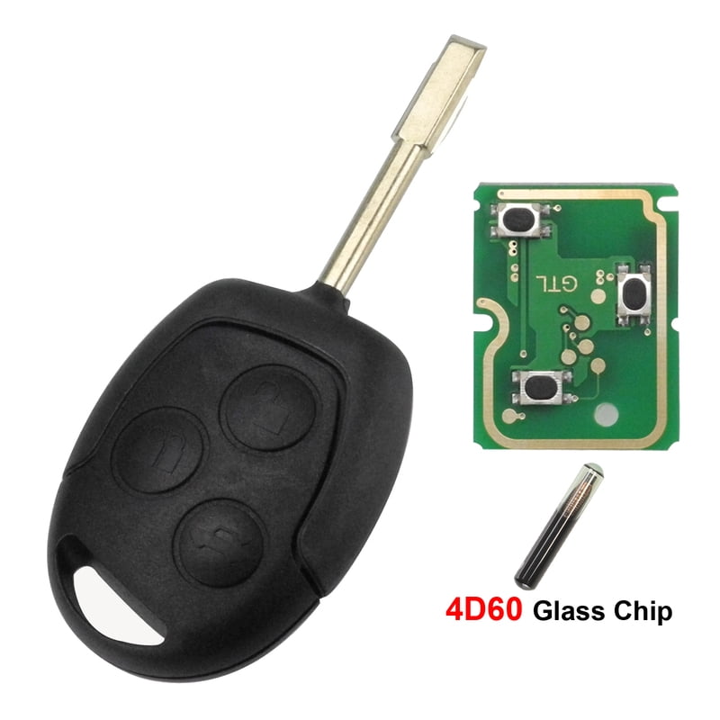 Jingyuqin 3 Buttons Remote Key Fob 315Mhz 433MHz 4D60 ID63 Chip For ...