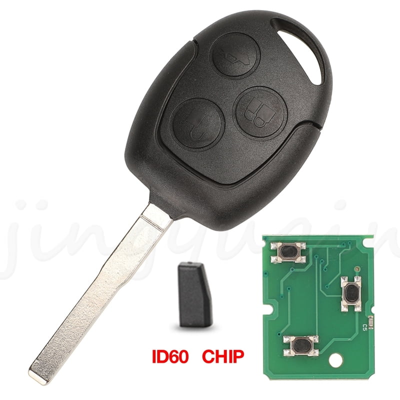 Jingyuqin 3 Buttons Remote Key Fob 315Mhz 433MHz 4D60 ID63 Chip For ...