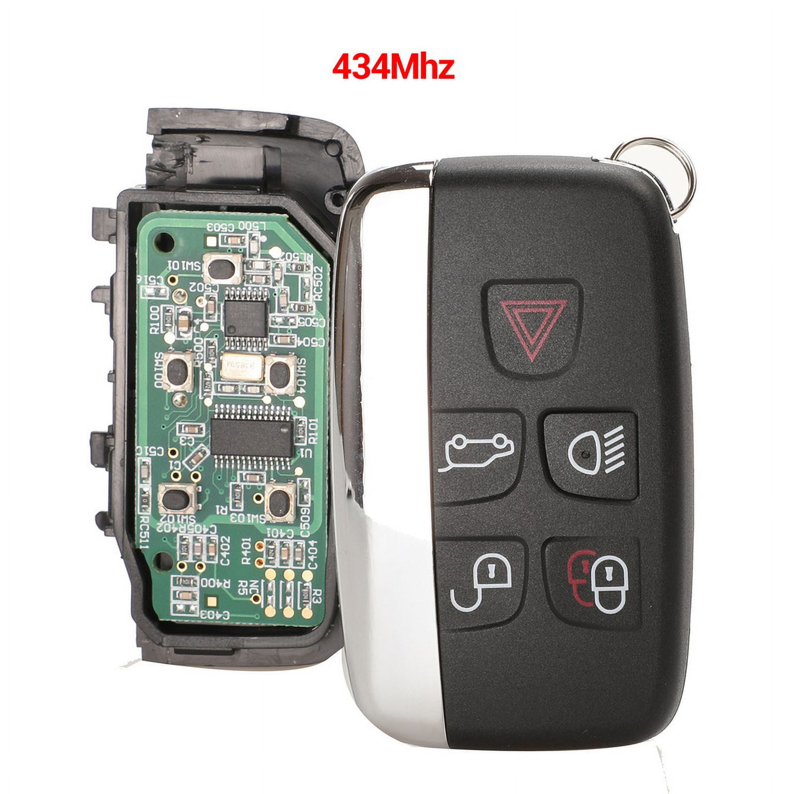 Jingyuqin 315/434MHz Car Remote Smart Key Fob fit Jaguar for Land Rover ...