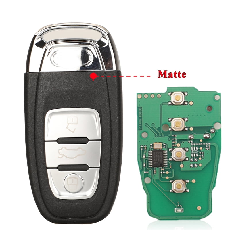 Jingyuqin Smart Remote Key Semi Keyless 3/4BTN 315MHz/433MHZ/868MHZ 8T0 959 754C for For Audi Q5 ...