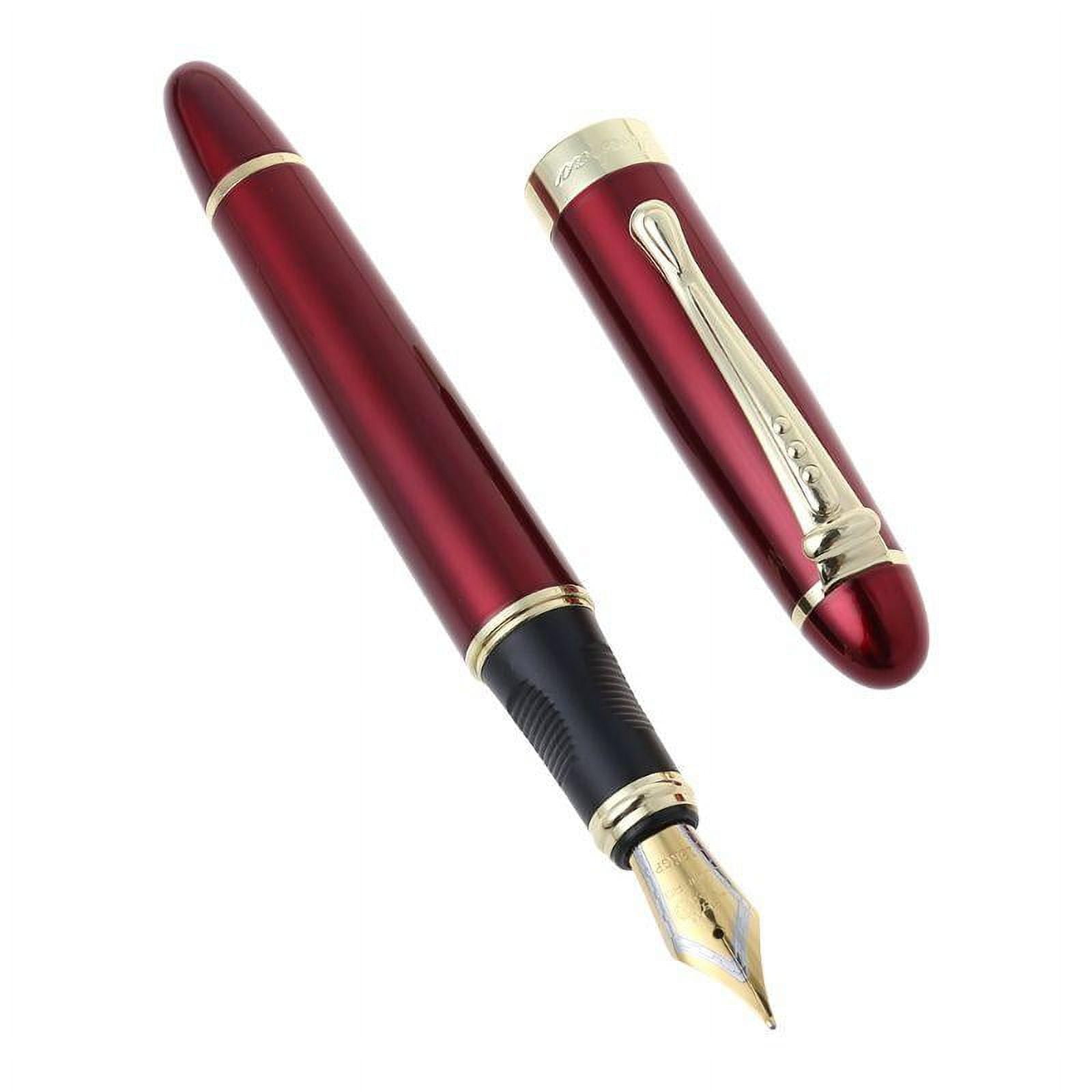 Jinhao X450 Luxury Men's Fountain Pen Business Student 0.5mm for Extra ...