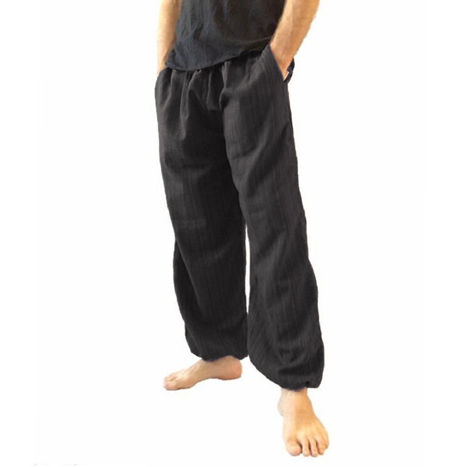 Jinhomg Plus Size Straight Sweatpants for Women Fall Solid High Waisted ...