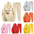 Jinhomg Womens Sweatsuits 2 Piece Sets Cute Valentine's Day Tracksuit ...