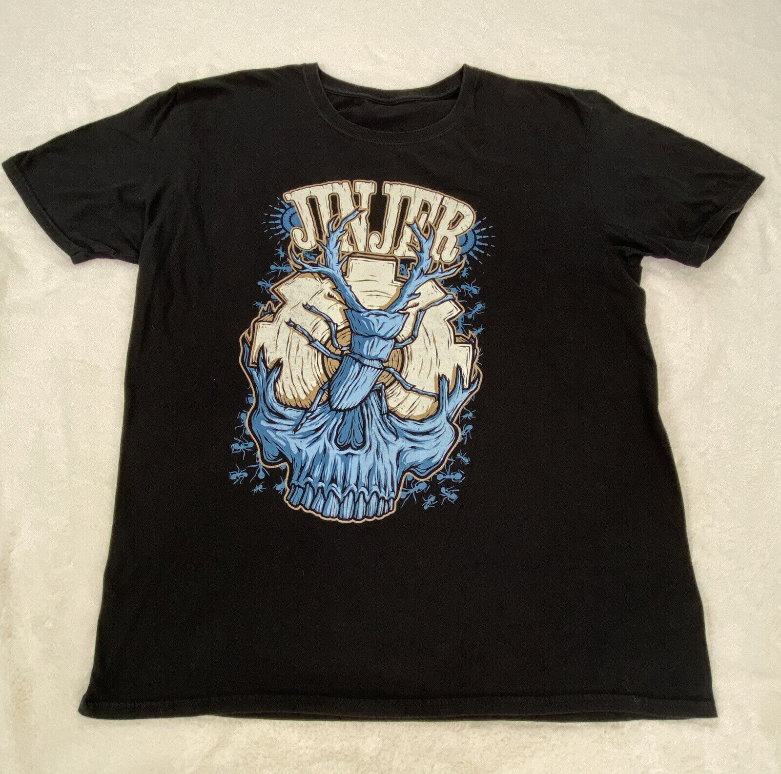 Jinjer King Of Everything Black Band T Shirt ND043 - Walmart.com