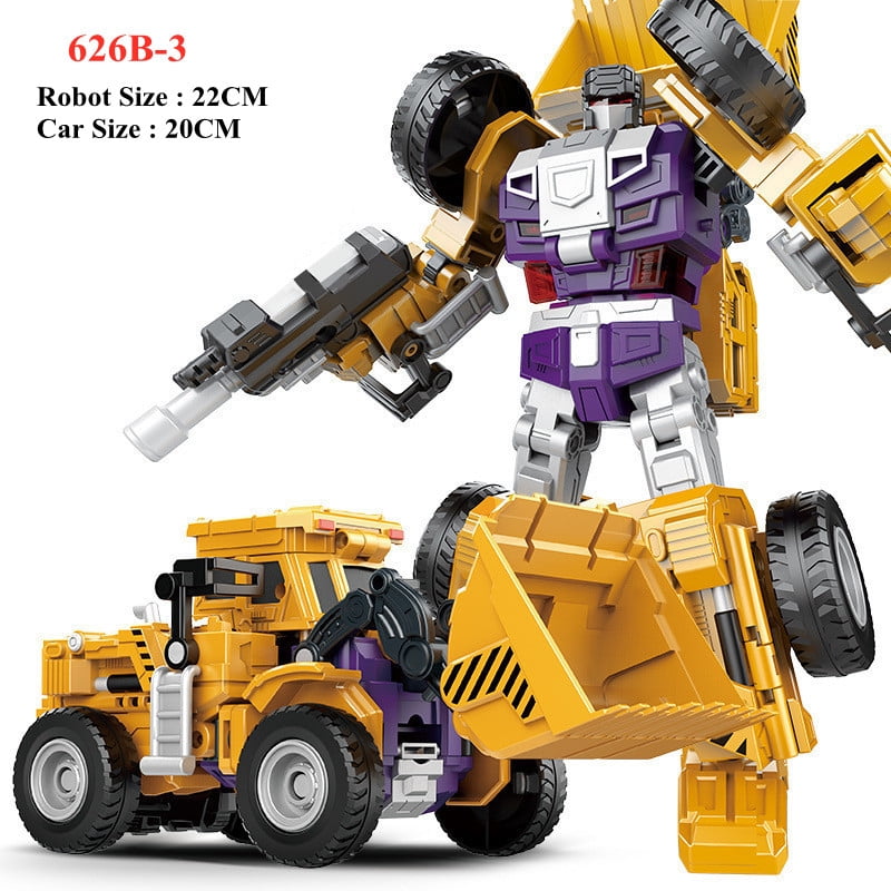 Jinjiang 6 IN 1 Devastator Classic Toys Cool Transformation Action ...