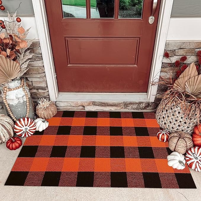 Buffalo Plaid Outdoor Rug