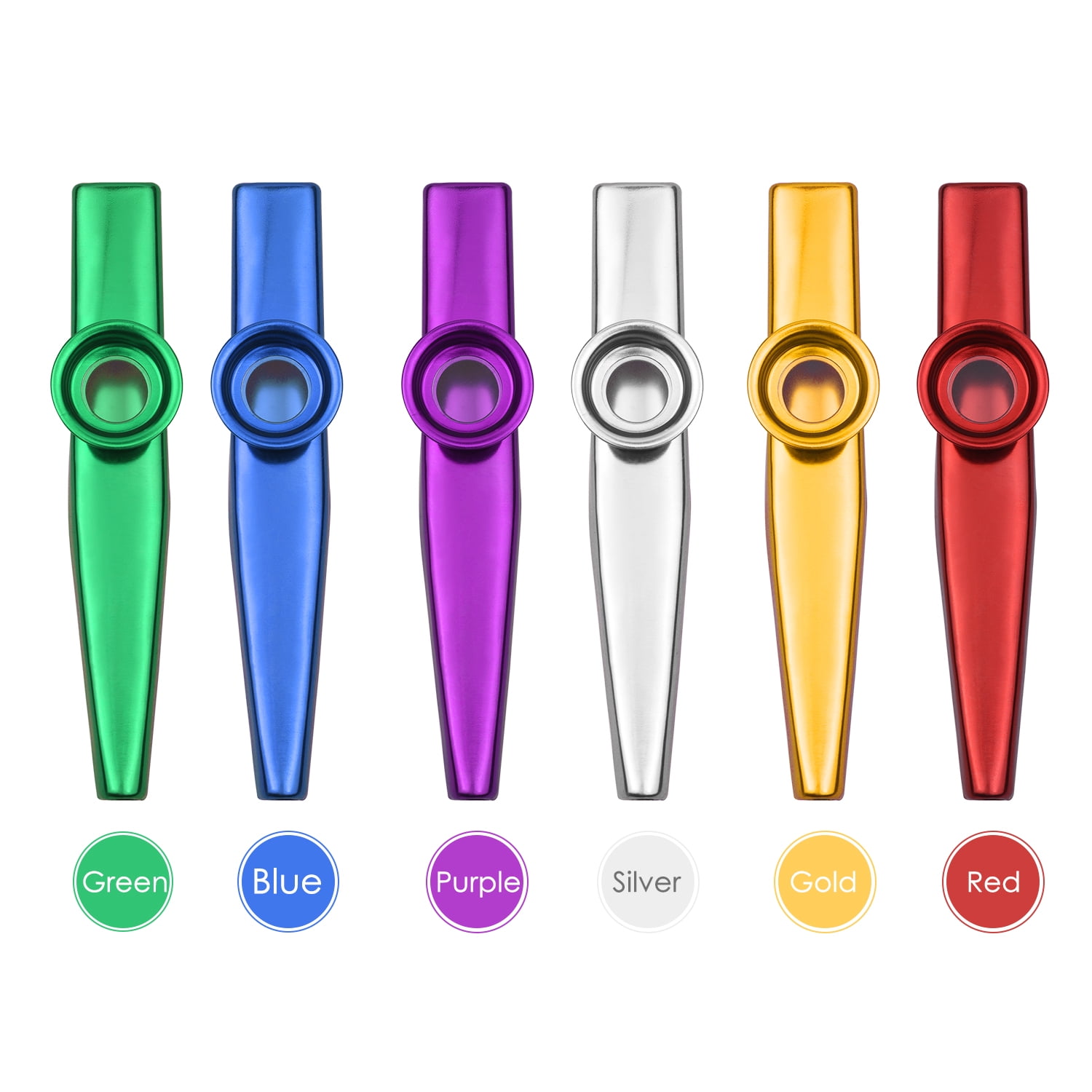 Jinswick Metal Kazoos Preschool Educational Toys Musical Instruments ...